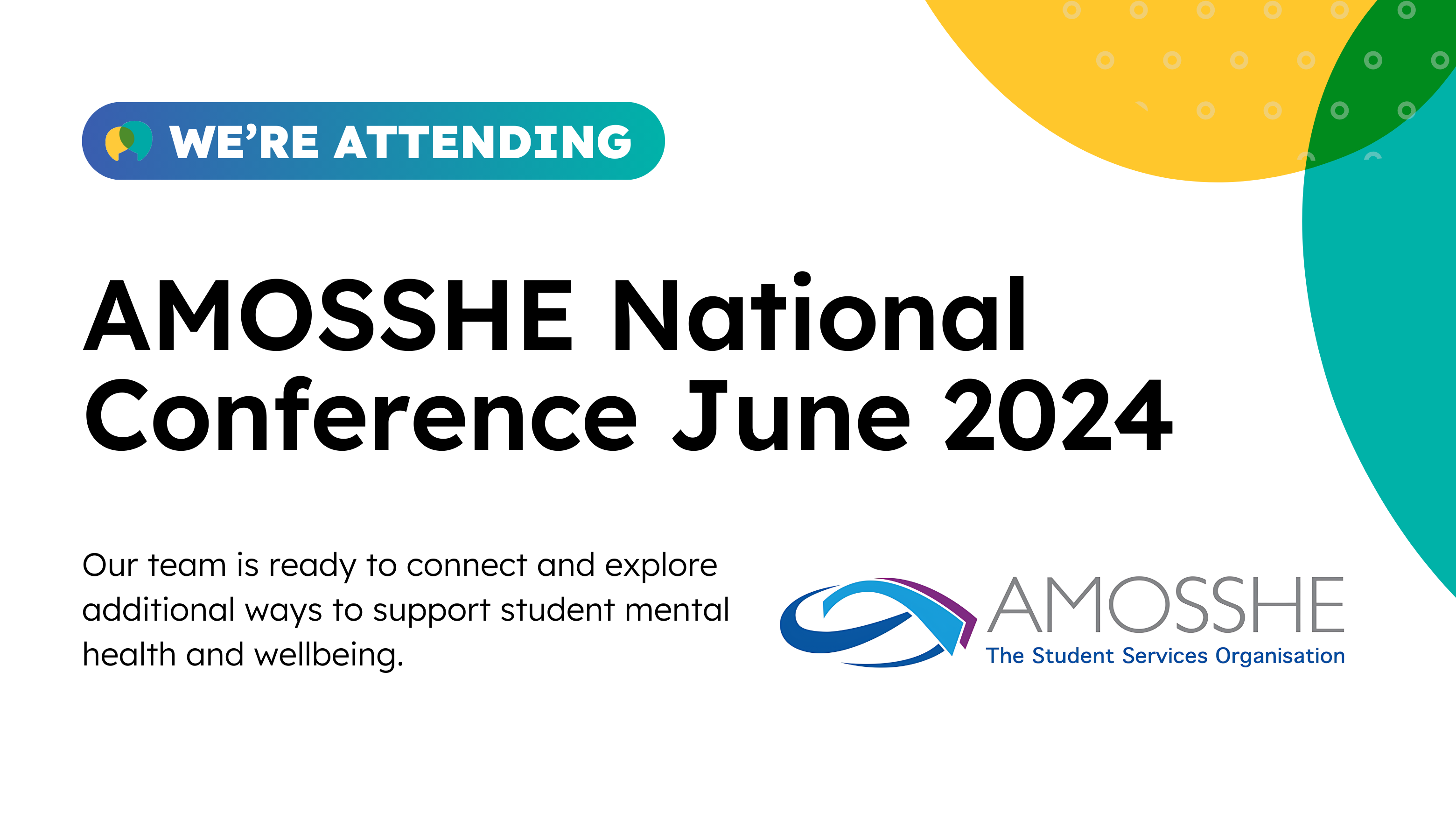 AMOSSHE National Conference June 2024 | Pre-Event Page | Togetherall